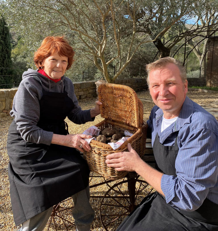 Démonstration de cavage et dégustation de truffes à Aups - Lou Calen